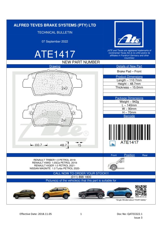 Home | Alfred Teves Brake Systems