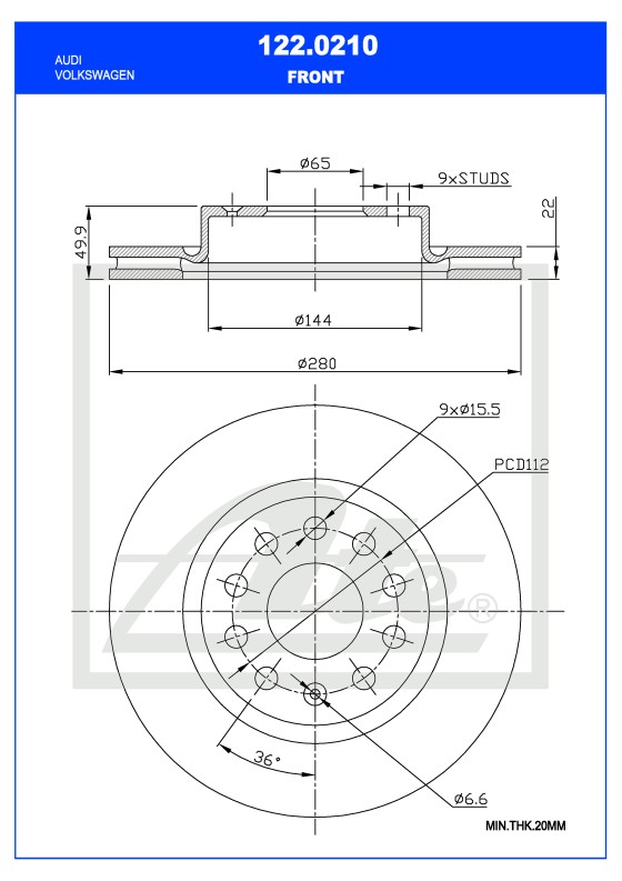 122.0210 | Alfred Teves Brake Systems