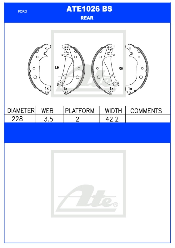 ATE1026BS | Alfred Teves Brake Systems