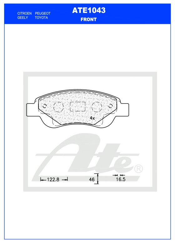 ATE1043 | Alfred Teves Brake Systems