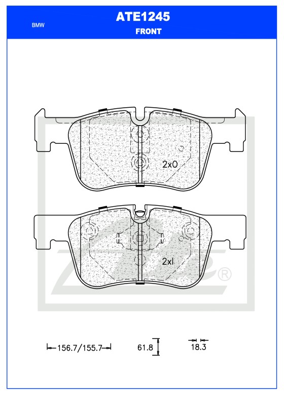 ATE1245 | Alfred Teves Brake Systems
