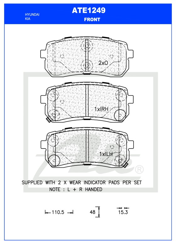 ATE1249 | Alfred Teves Brake Systems
