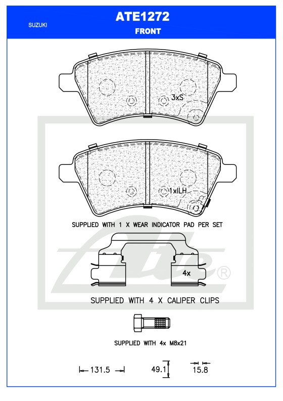 ATE1272 | Alfred Teves Brake Systems