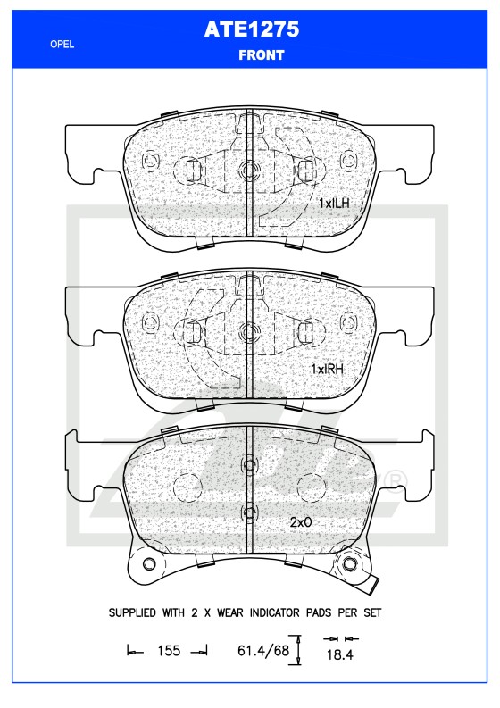 ATE1275 | Alfred Teves Brake Systems