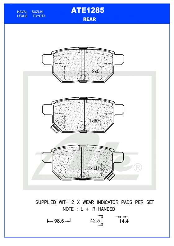 ATE1285 | Alfred Teves Brake Systems