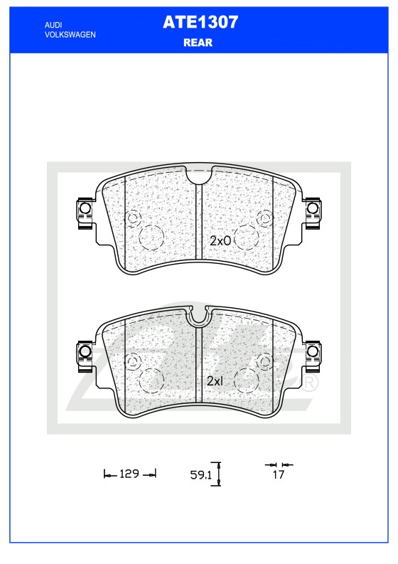 ATE1307 | Alfred Teves Brake Systems