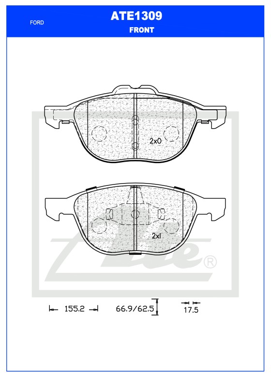 ATE1309 | Alfred Teves Brake Systems