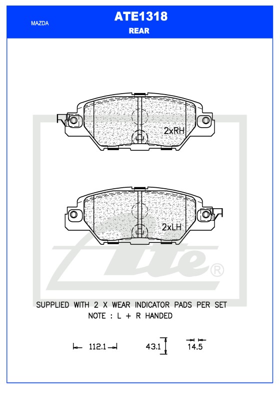 ATE1318 | Alfred Teves Brake Systems