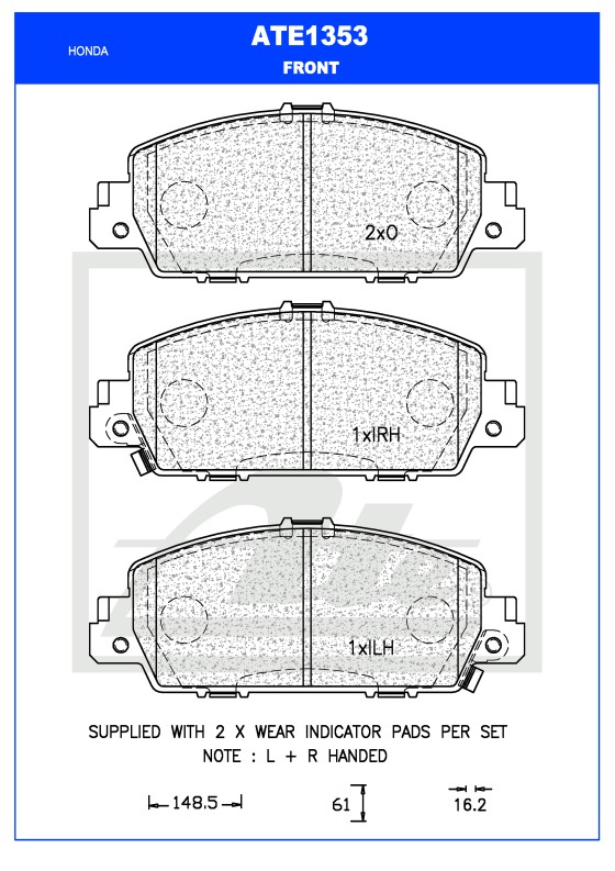 ATE1353 | Alfred Teves Brake Systems