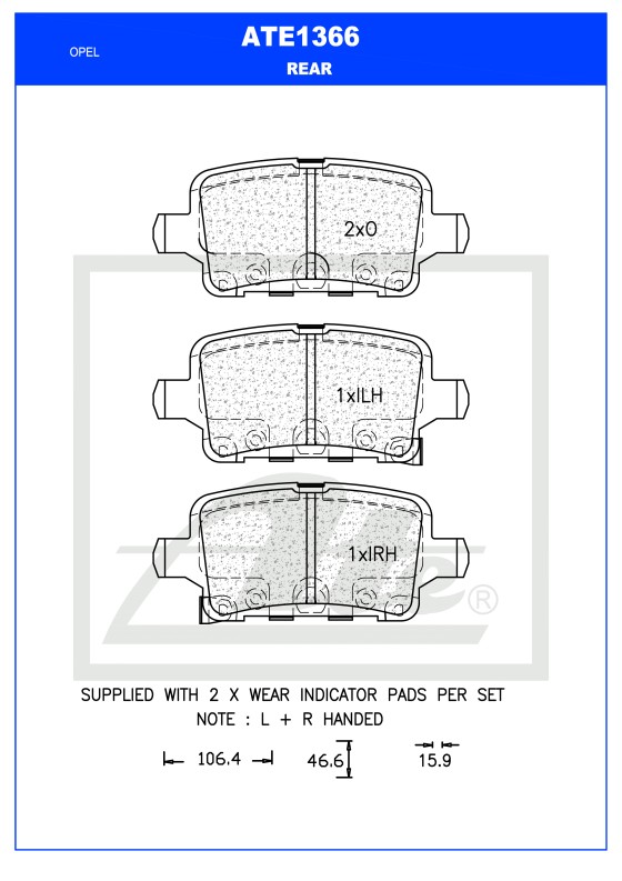 ATE1366 | Alfred Teves Brake Systems