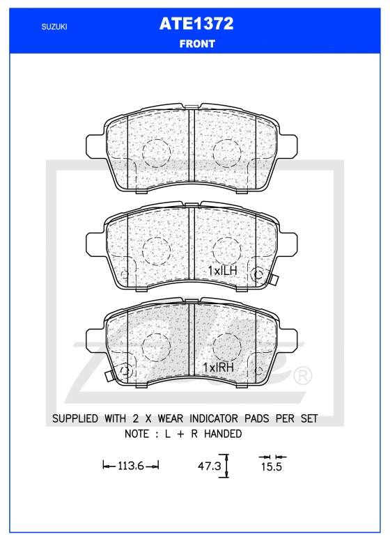 ATE1372 | Alfred Teves Brake Systems