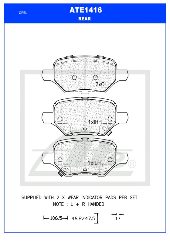 ATE1416 | Alfred Teves Brake Systems