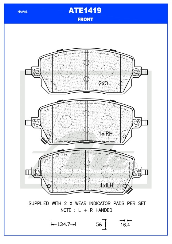 ATE1419 | Alfred Teves Brake Systems
