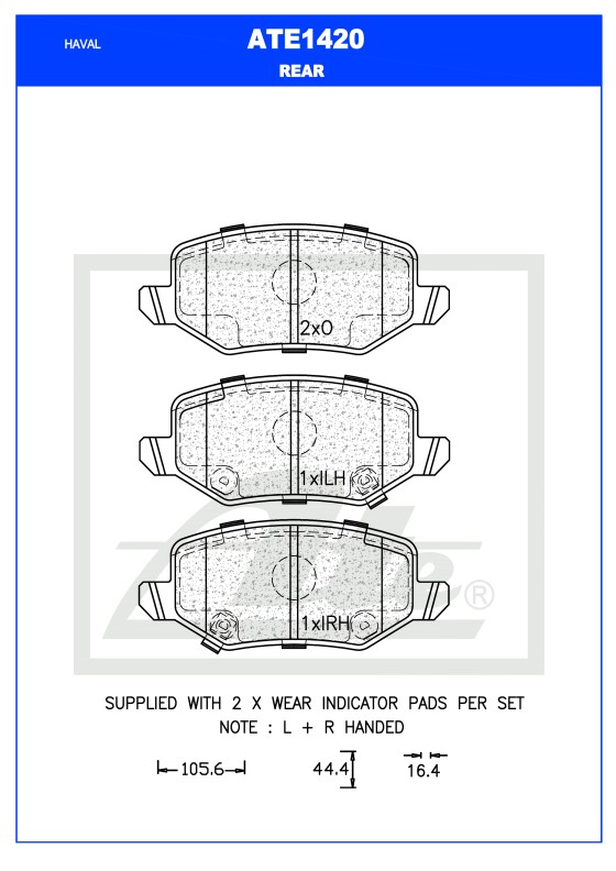 ATE1420 | Alfred Teves Brake Systems