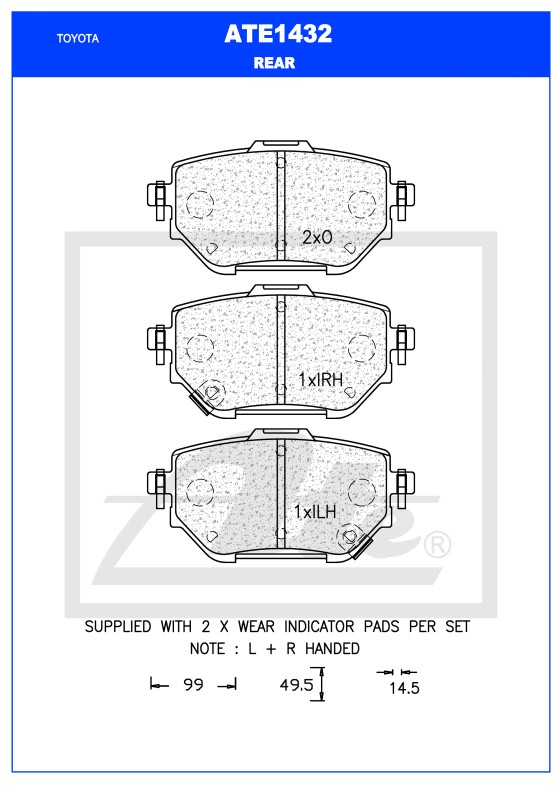 ATE1432 | Alfred Teves Brake Systems