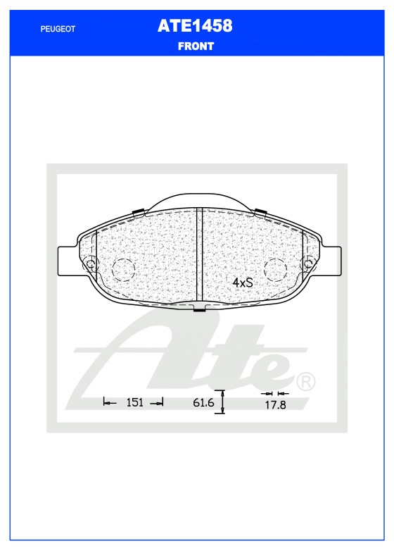 ATE1458 | Alfred Teves Brake Systems