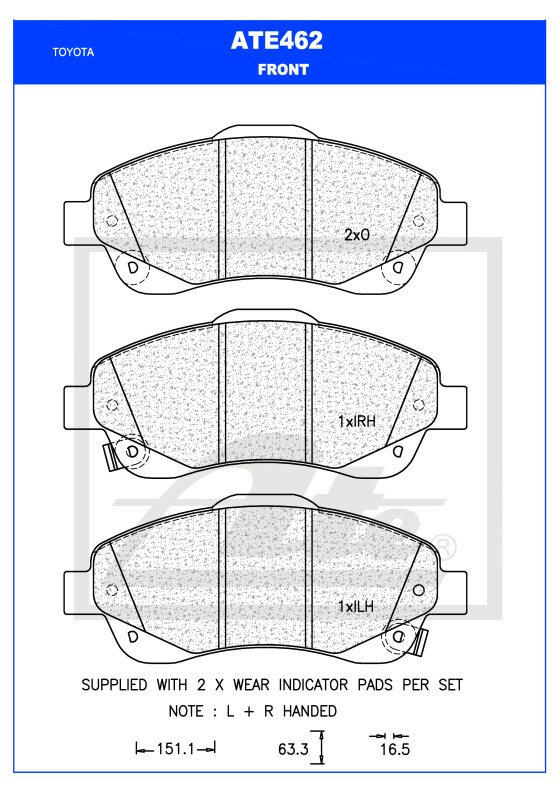 ATE462 | Alfred Teves Brake Systems