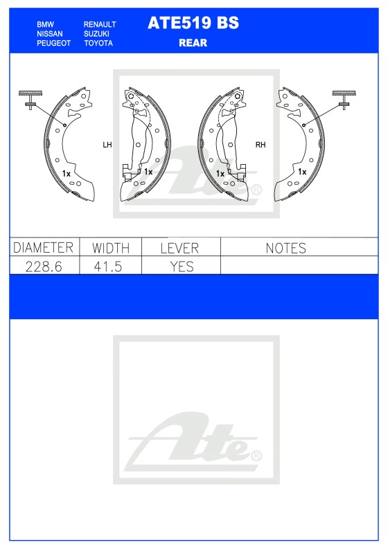 ATE519BS | Alfred Teves Brake Systems