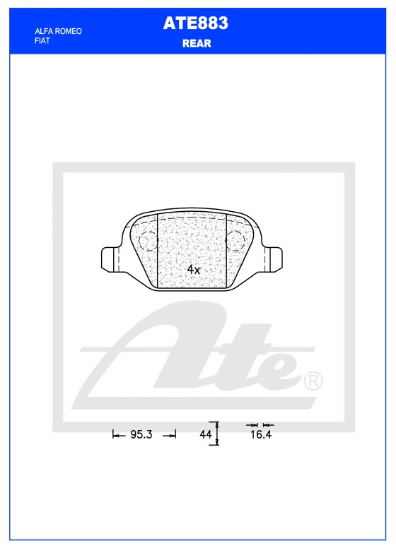 ATE883 | Alfred Teves Brake Systems